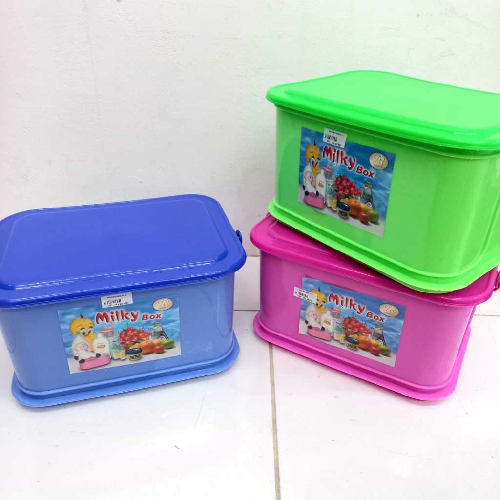 Jual Milky Box Sablon DX | Mini Box Container/Kontainer Kotak ...