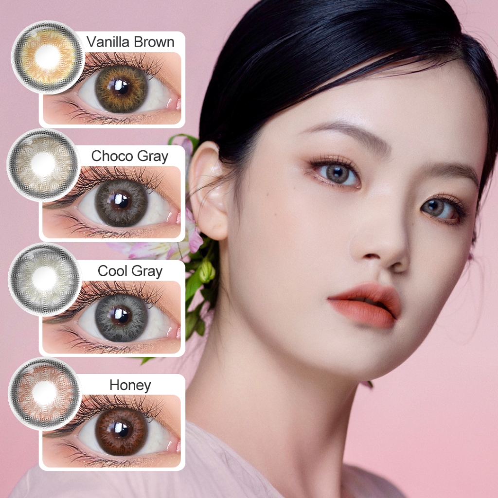 Jual Softlens 1 pasang lensa kontak warna diameter 14.00MM softlens ...