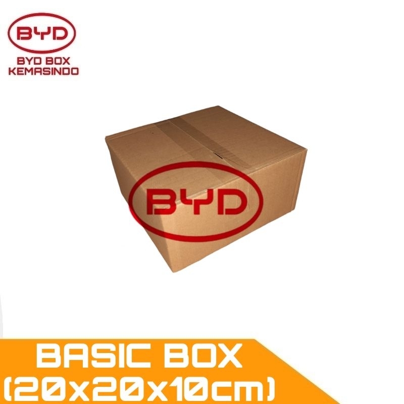 Jual 20x20x10cm Kardus / Karton Box Polos | Shopee Indonesia