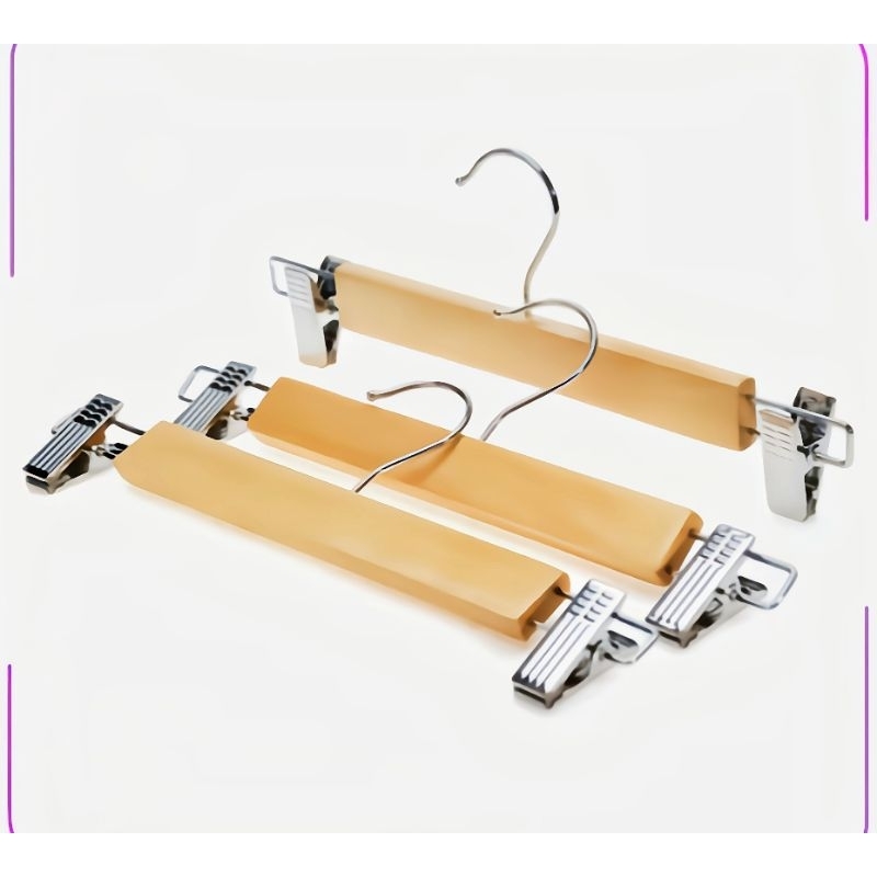 Jual gantungan Hanger kayu jepit balok stainless 262 Kayu jepit ...