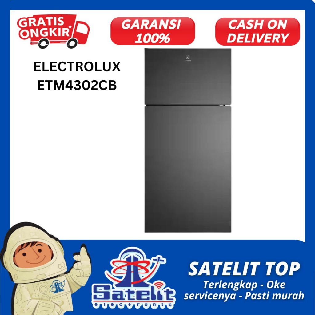 Jual KULKAS / REFRIGERATOR / LEMARI ES / ELECTROLUX ETM4302CB | Shopee Indonesia