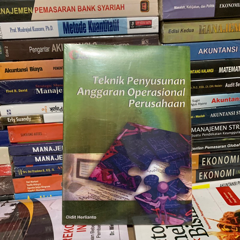 Jual TEKNIK PENYUSUNAN ANGGARAN OPERASIONAL PERUSAHAAN - didit ...