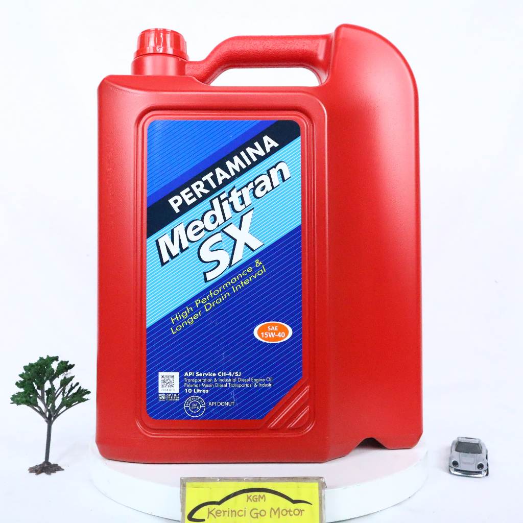 Jual Pertamina Meditran SX SAE 15W-40 10 Liter API CH-4/50SJ Oli Mobil Mesin Diesel Pelumas ...