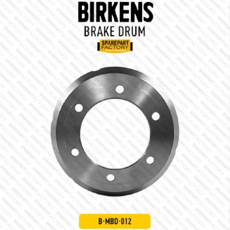 Jual Brake Drum Tromol Depan Mitsubishi Canter PS125 Old Merk Birkens ...