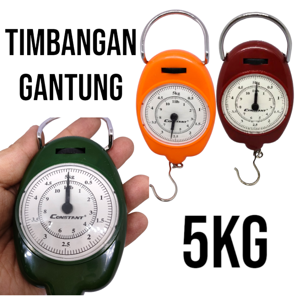 Jual TIMBANGAN GANTUNG MINI 5KG PORTABLE SCALE TIMBANGAN KECIL ...