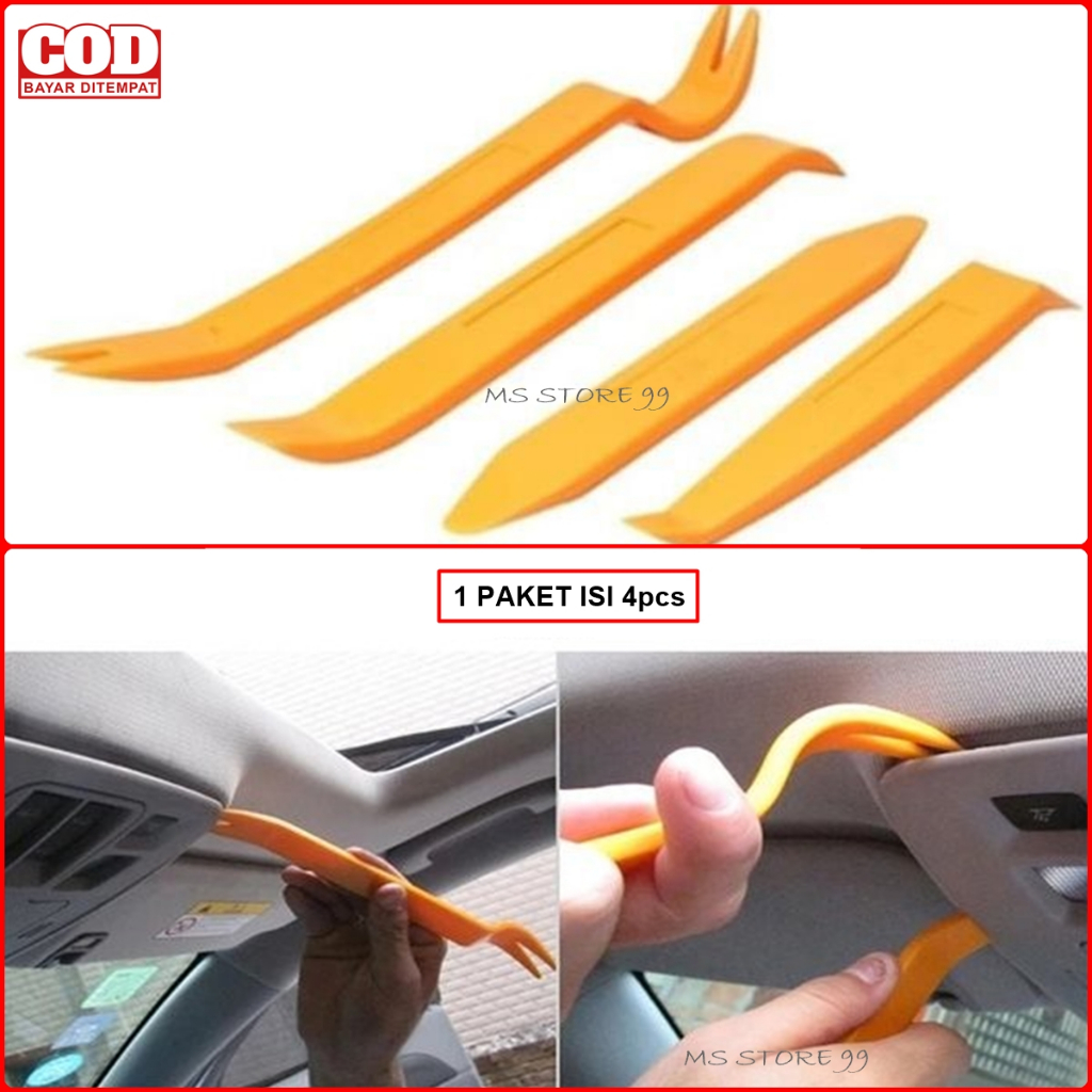 Jual Alat Congkel Dashboard Mobil Isi 4pcs Buka Panel Doortrim Bahan ...