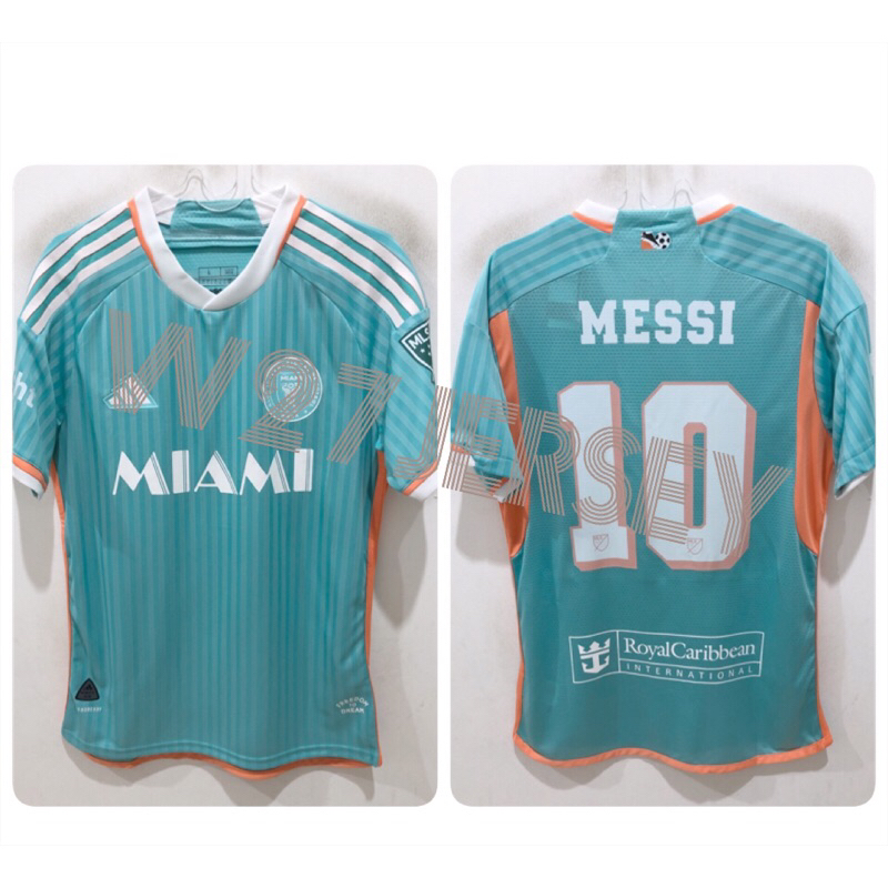 Jual JERSEY PLAYER ISSUE - INTER MIAMI 3RD 2024-2025 name player Messi ...