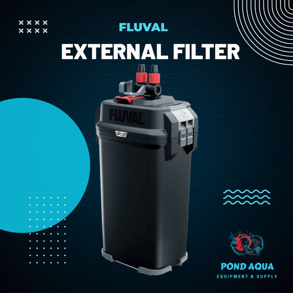 Jual Performance Filter Canister Fluval 407 Eksternal Filter Akuarium ...