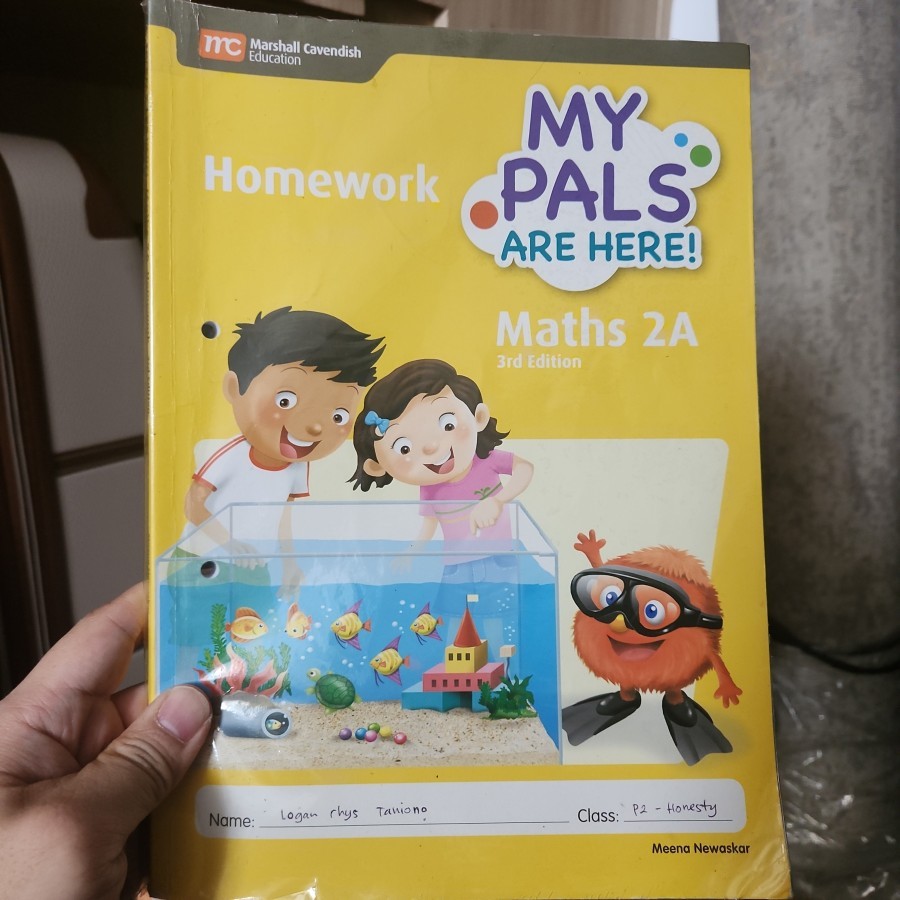 Jual My Pals are Here Maths 2A Homework 3rd Edition Marshall Cavendish Education | Shopee Indonesia