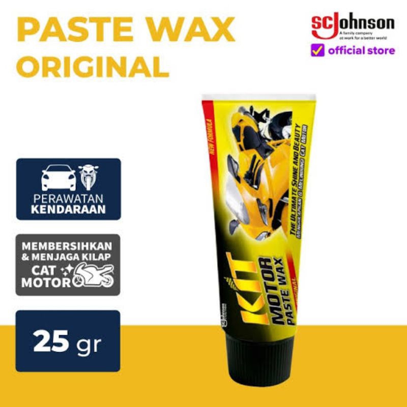 Jual ( Kit Kompon Motor Mobil ) paste wax Original kuning 25gr compound ...