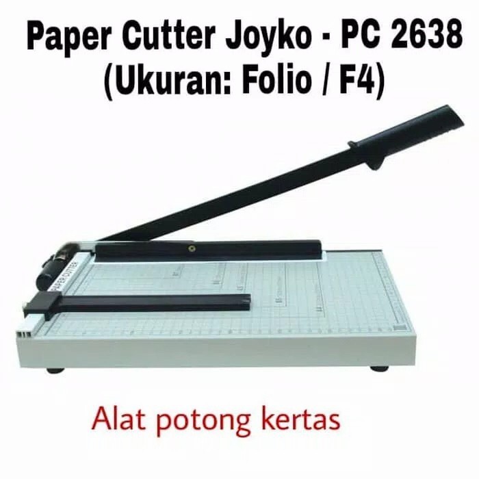 Jual Pemotong Kertas / Paper Cutter Folio Joyko 2638 (1 Pcs) | Shopee ...