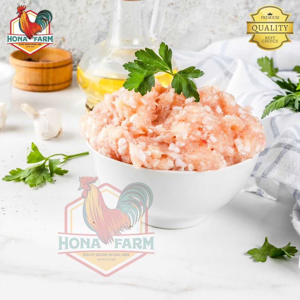 Jual Hona Farm Daging Giling Ayam Organik Probiotik (250gr) | Shopee ...