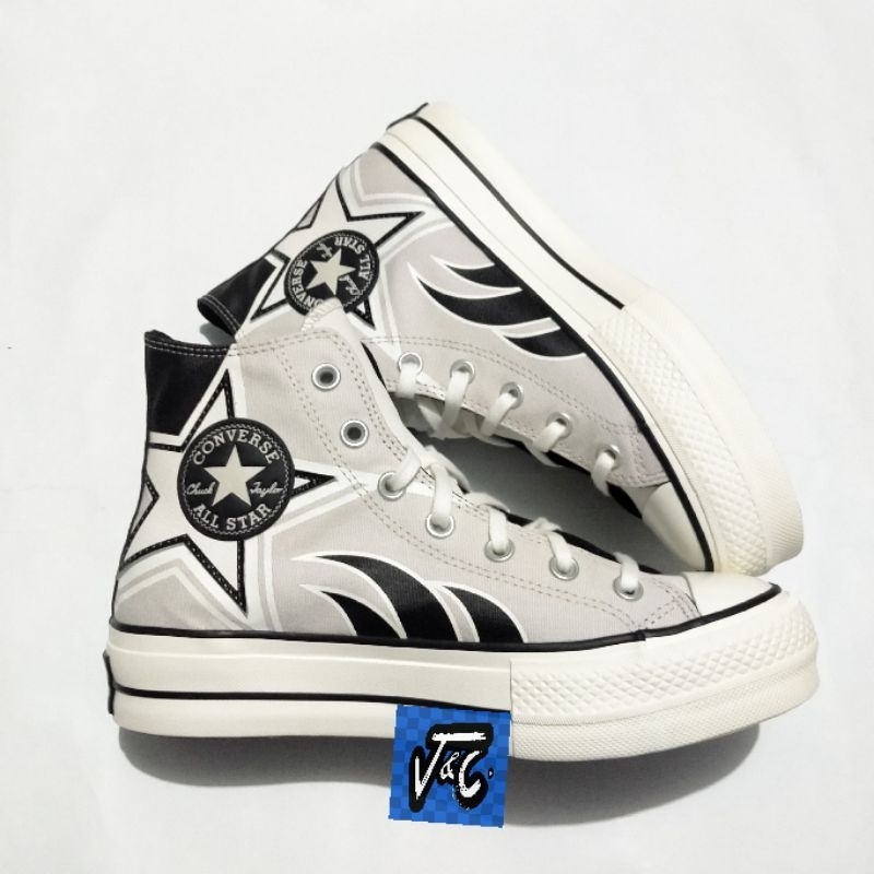 Jual Converse Chuck Taylor All Star Lift Platform Racer Revival Moto ...