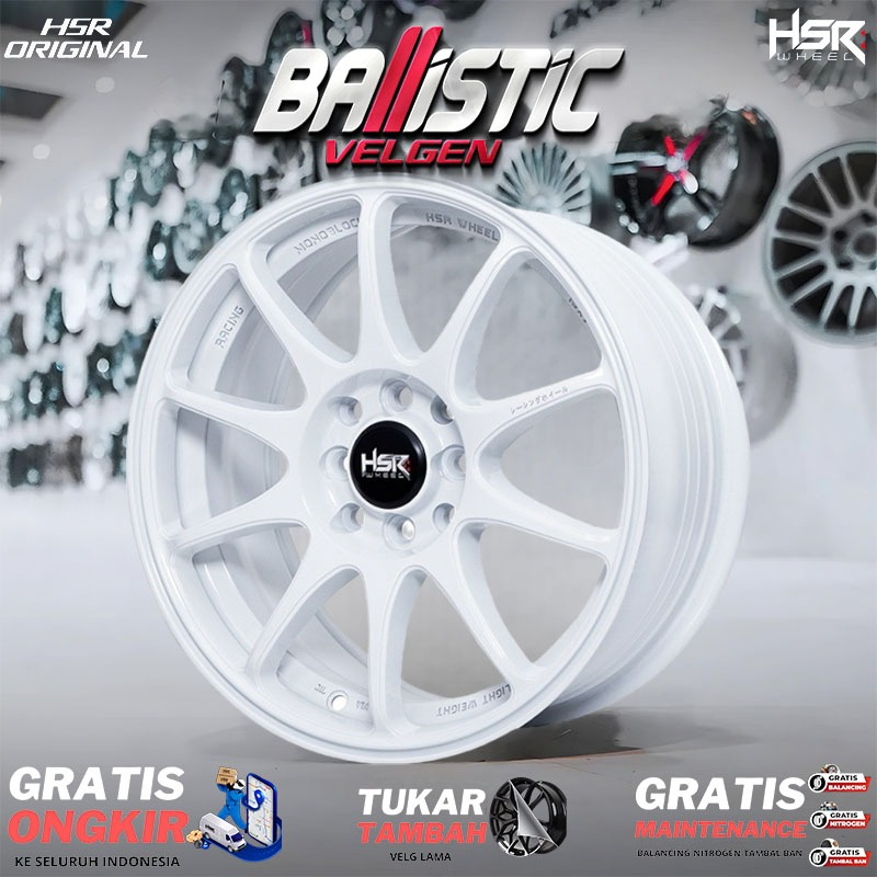 Jual Velg Racing Mobil Jazz, Sigra, Raize, Lancer DLL Ring 16 Lubang ...