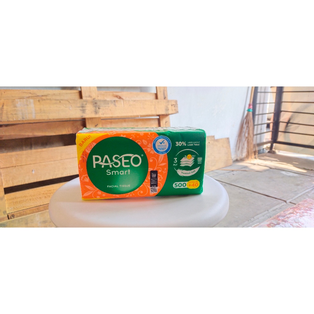 Jual Tissue Paseo Smart 250's 500+extra 40 ply - Makmur Abadi Official ...