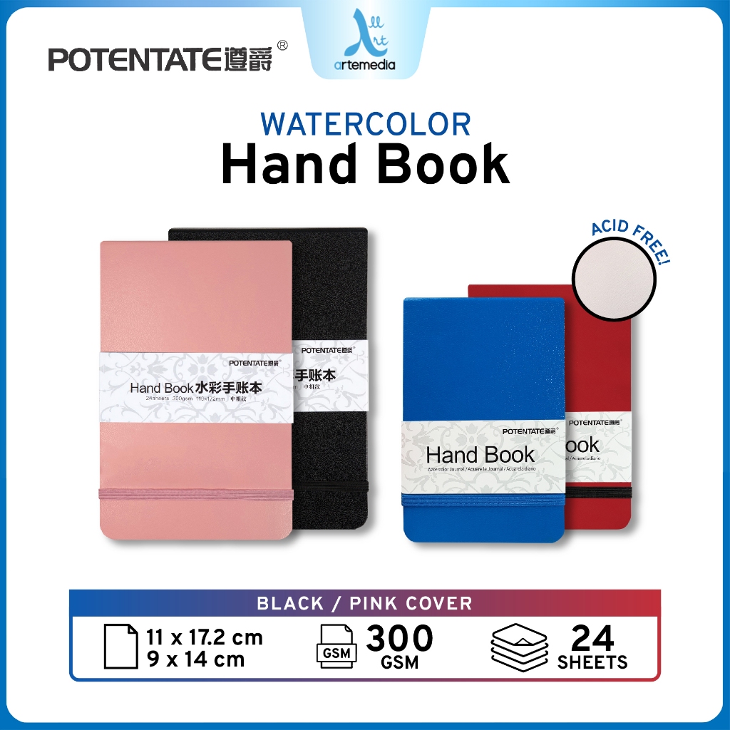 Jual Potentate Handbook Watercolor Paper Book Watercolor Journal ...