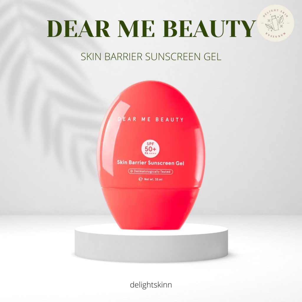 Jual Dear Me Beauty Skin Barrier Sunscreen Gel SPF 50 PA++++ | Shopee ...