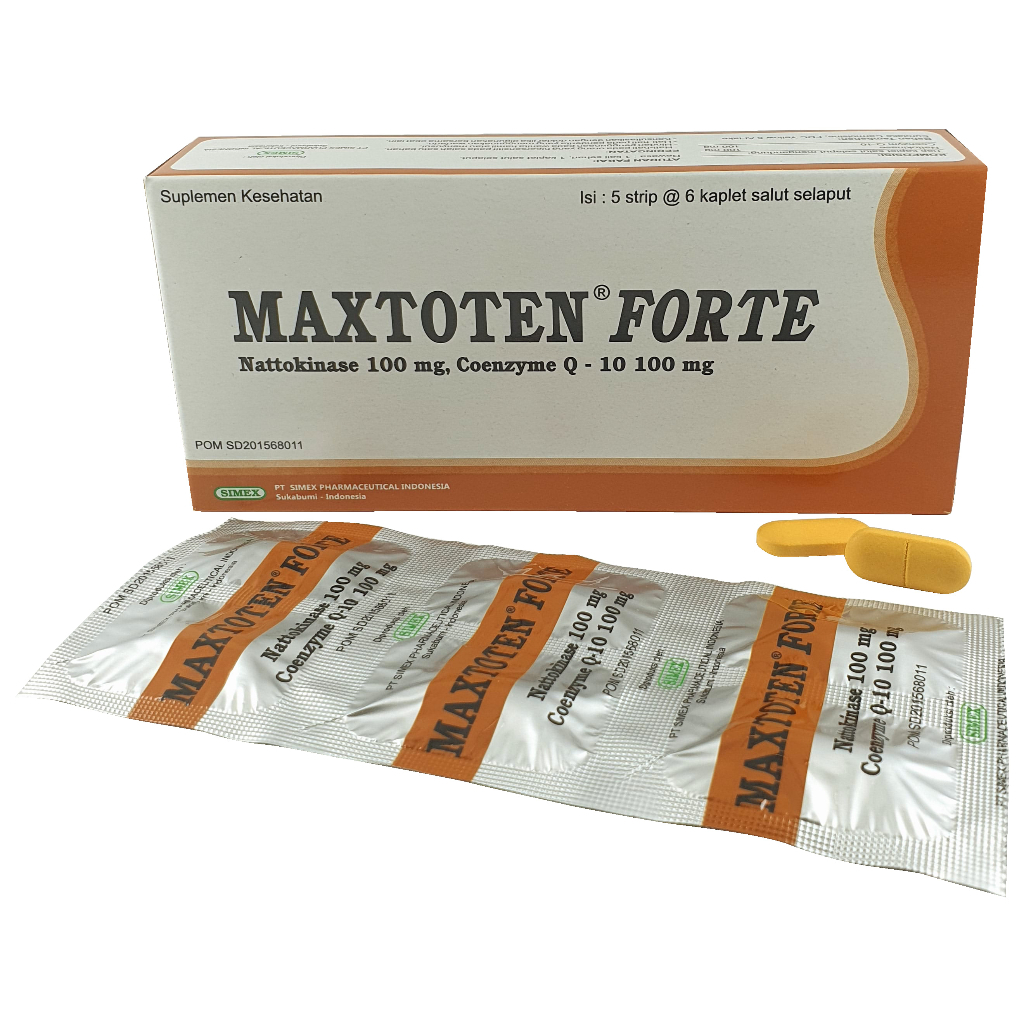 Jual Maxtoten Forte Box isi 30 Caplet | Shopee Indonesia