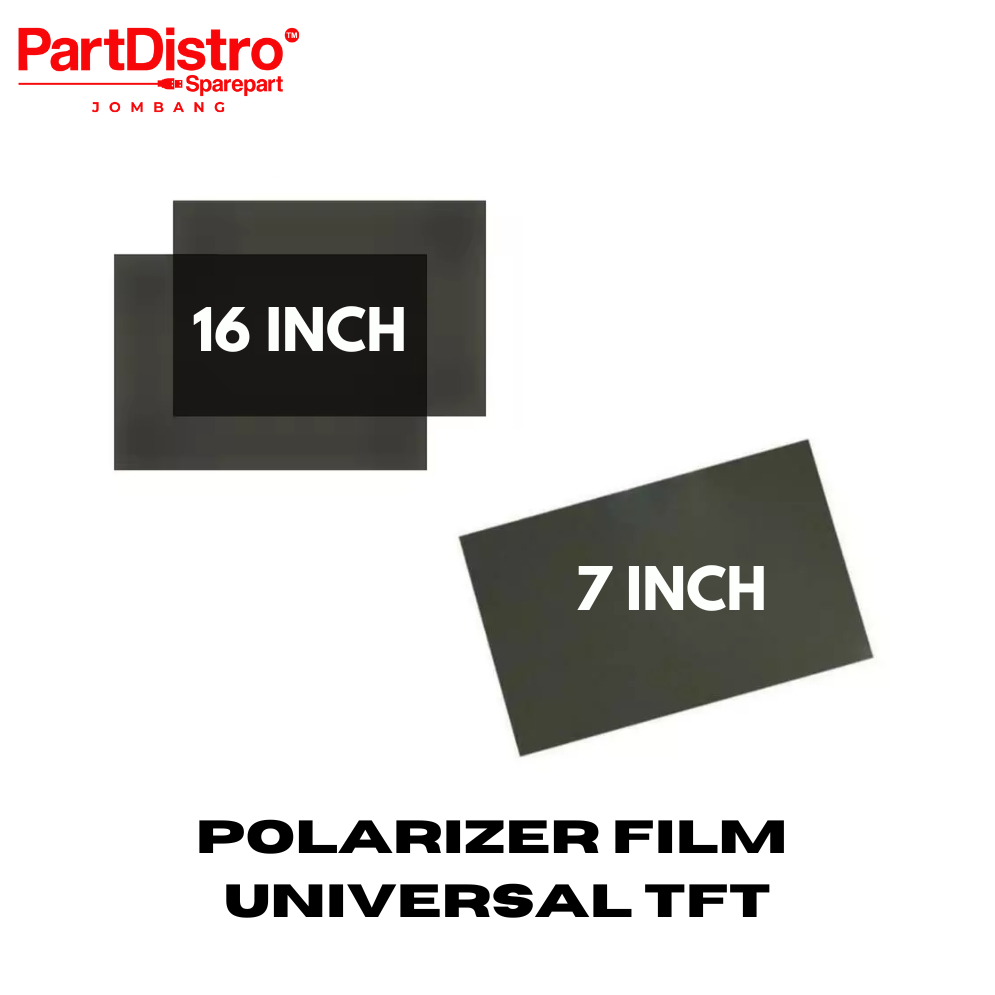 Jual POLARIZER FILM UNIVERSAL TFT UKURAN 16 INCH DAN 7 INCH | Shopee ...