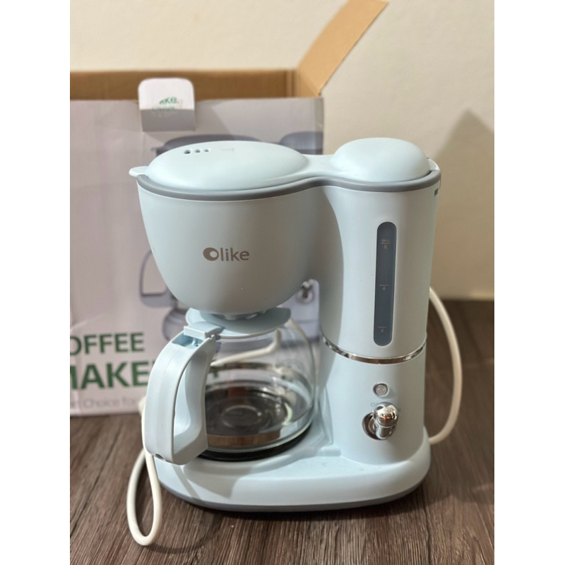 Jual PRELOVED LIKE NEW OLIKE 2in1 COFFEE MAKER 600ML | Shopee Indonesia