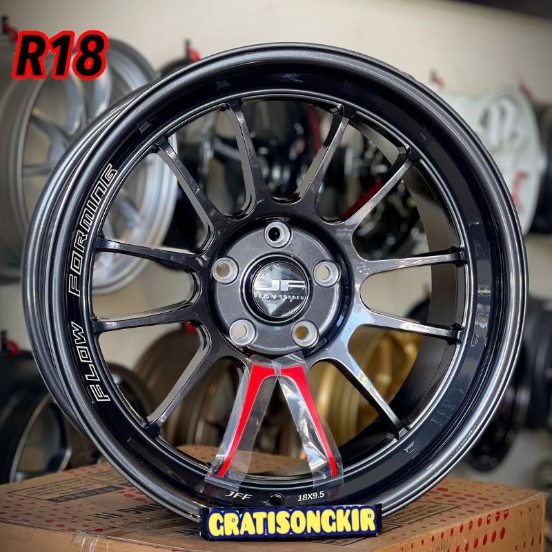 Jual velg mobil ring 18 BUZZ FLOW FORMING LEBAR 9,5 velg racing mobil ...