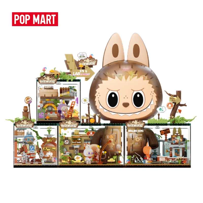 Jual POP MART POP BLOCKS The Monsters Forest Secret Base Labubu Series ...