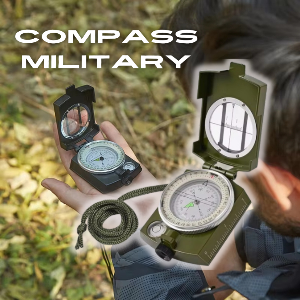 Jual Kompas Militer / Compass Survival | Kompas akurasi tembak | Kompas ...