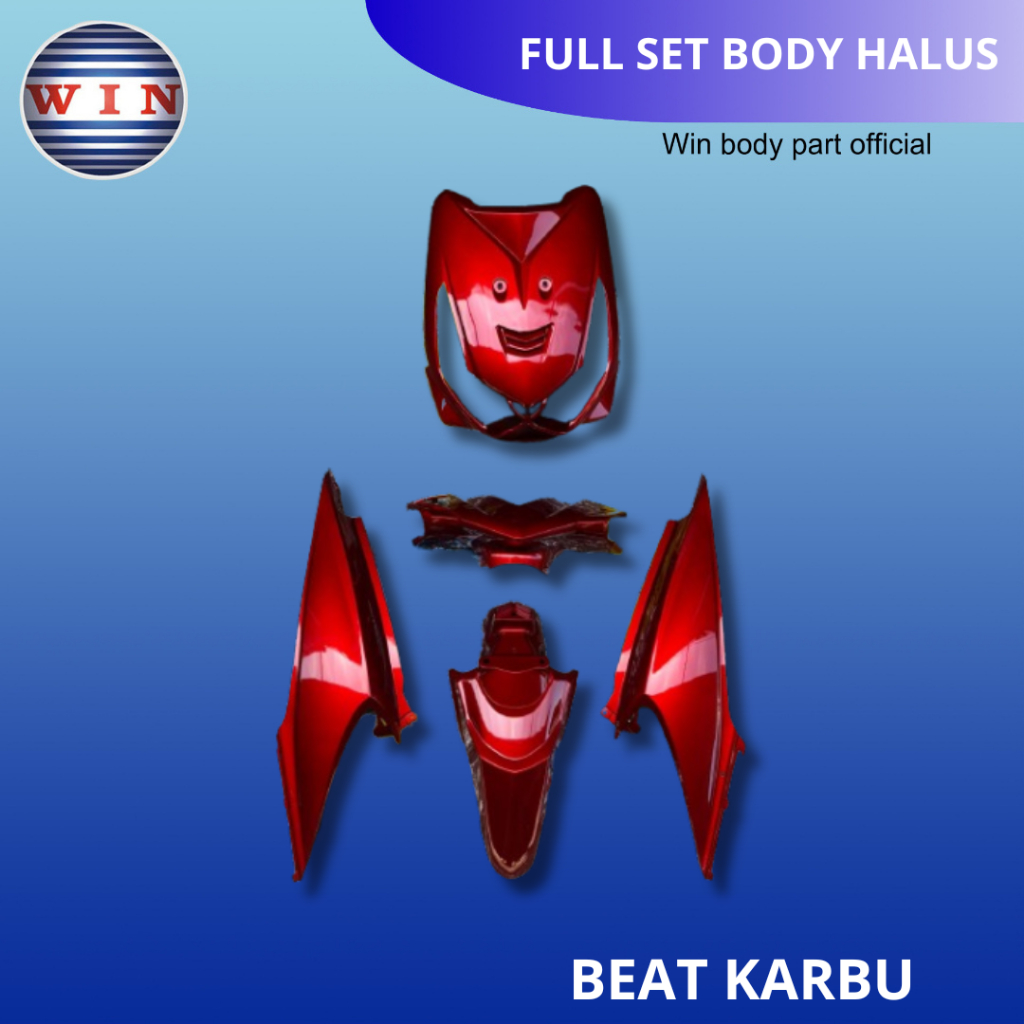 Jual WIN Body Halus (SET) Cover Body Halus Full Set Honda Beat Lama ...