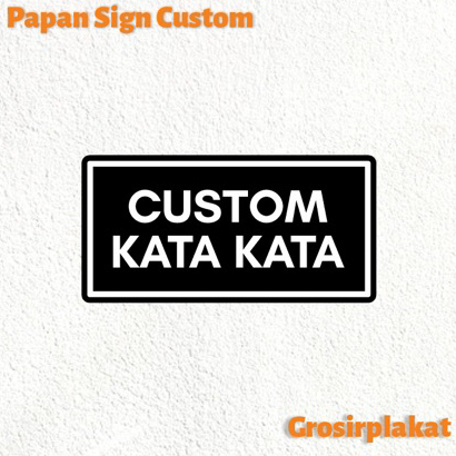 Jual ACRYLIC CUSTOM TULISAN / KATA KATA | Shopee Indonesia