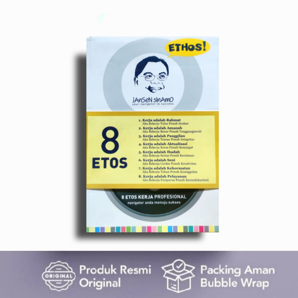 Jual Buku 8 Etos Kerja Profesional : Navigator anda menuju sukses,Jansen H. Sinamo | Shopee ...