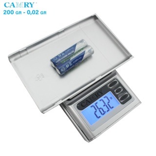 Jual Camry Timbangan Emas Digital 100g-0.1 / 200g-0.02g Electronic ...