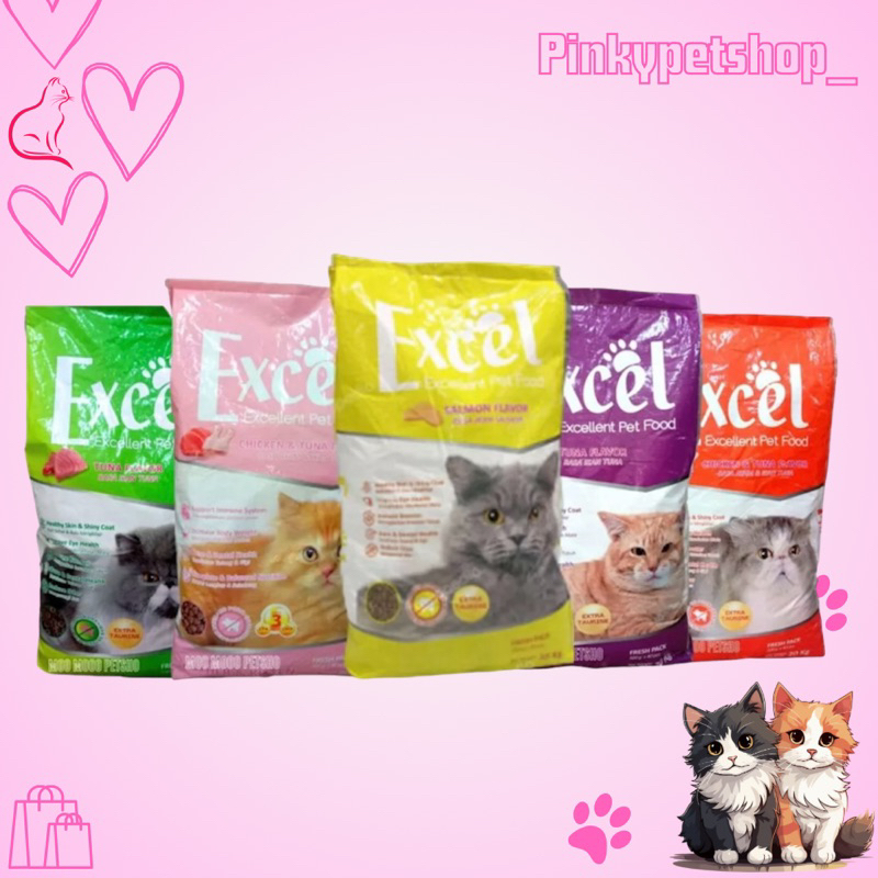 Jual [KHUSUS OJOL] EXCEL DRY FOOD ALL VARIANT 20KG | Shopee Indonesia