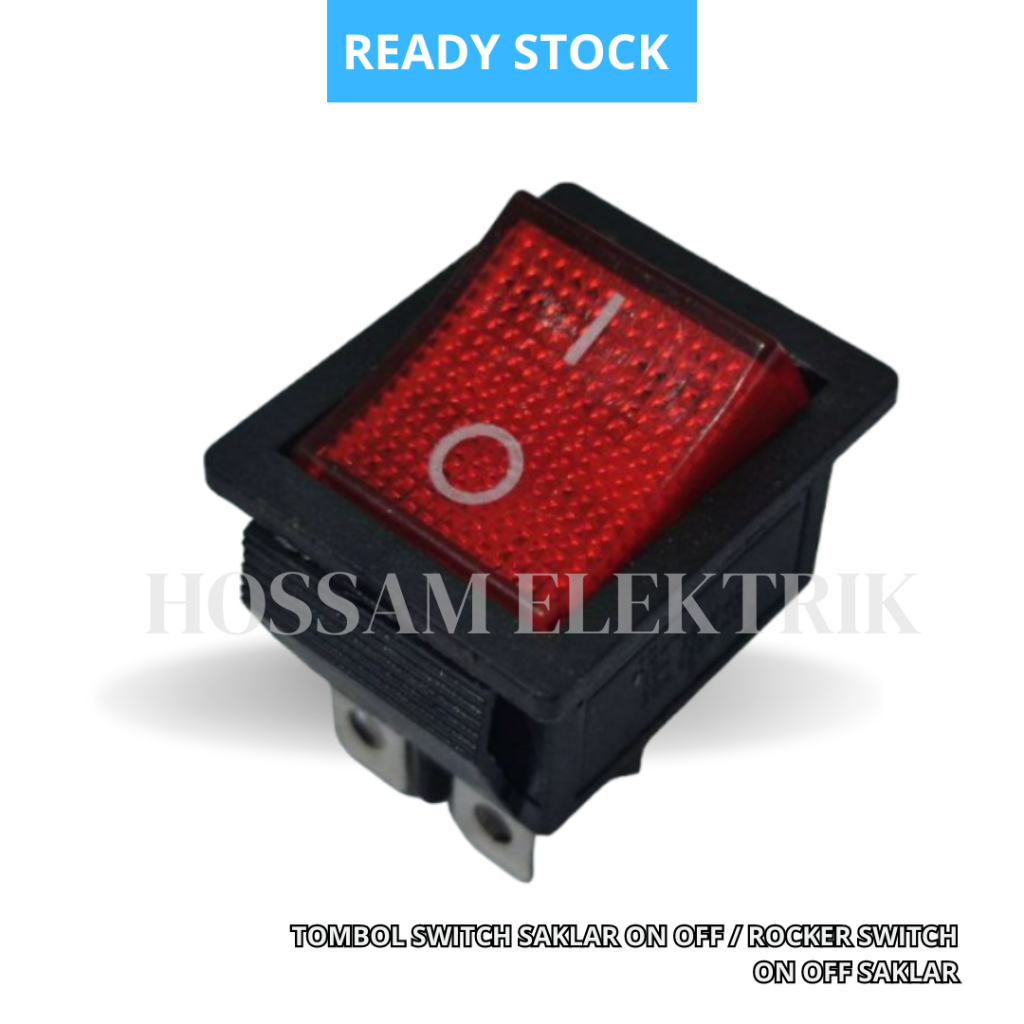 Jual TOMBOL SWITCH SAKLAR ON OFF / ROCKER SWITCH ON OFF SAKLAR | Shopee ...
