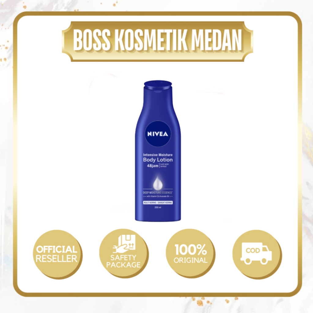 Jual Nivea Intensive Moisture Body Lotion 48Jam (Biru Tua) | Shopee ...