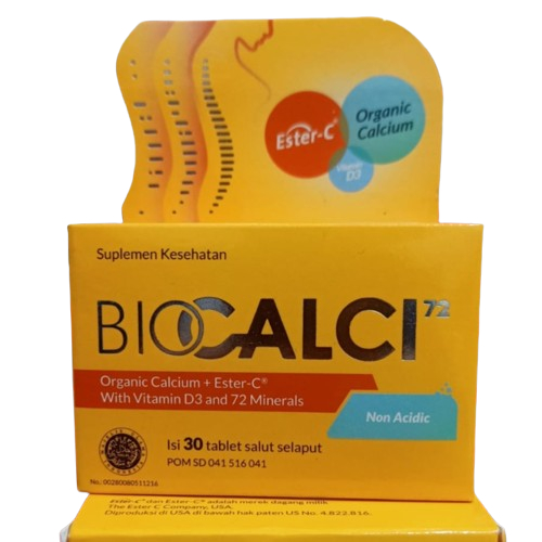 Jual BIOCALCI 72 (1 BOTOL = 30 TABLET) | Shopee Indonesia