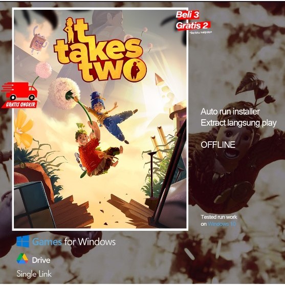 Jual IT TAKES TWO PC | Shopee Indonesia
