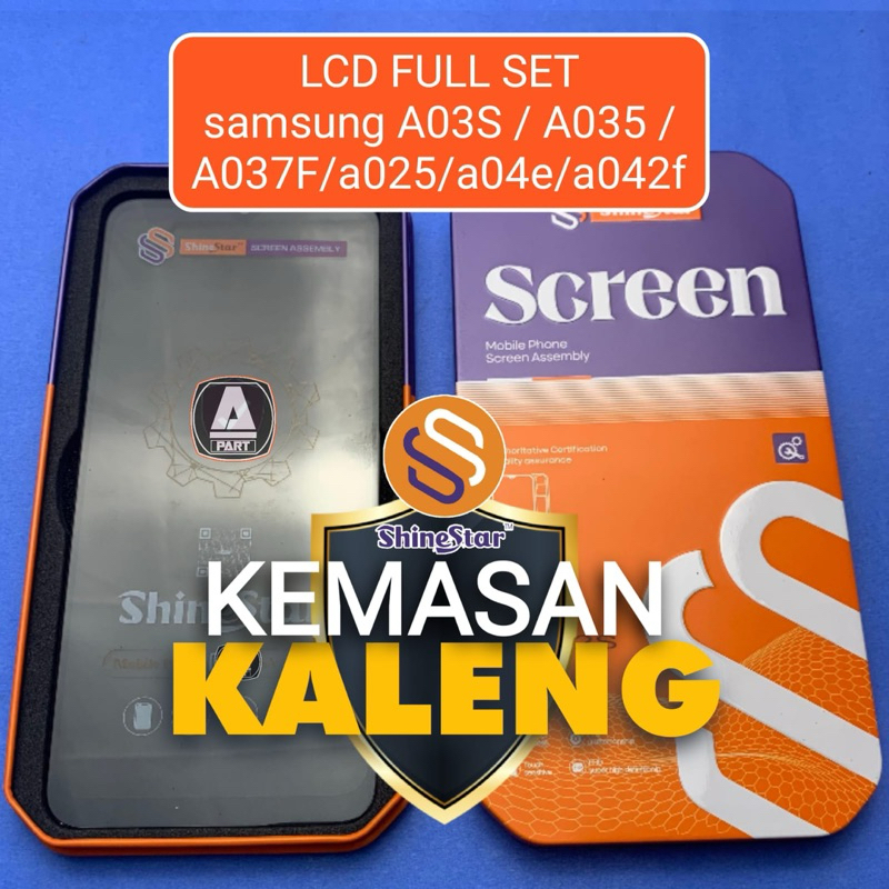 Jual LCD TOUCSCREEN SAMSUNG A03S / A035 / A037F / A02S / A025 / A04E / A042F SHINESTAR PACKING ...