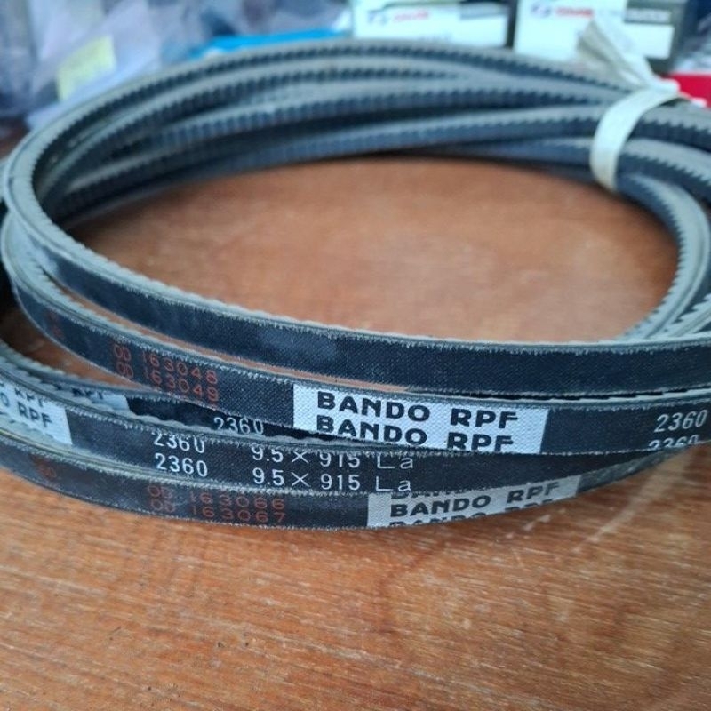 Jual V BELT FAN BELT TALI KIPAS GIGI BANDO RPF 2360 FM36 GIGI | Shopee Indonesia
