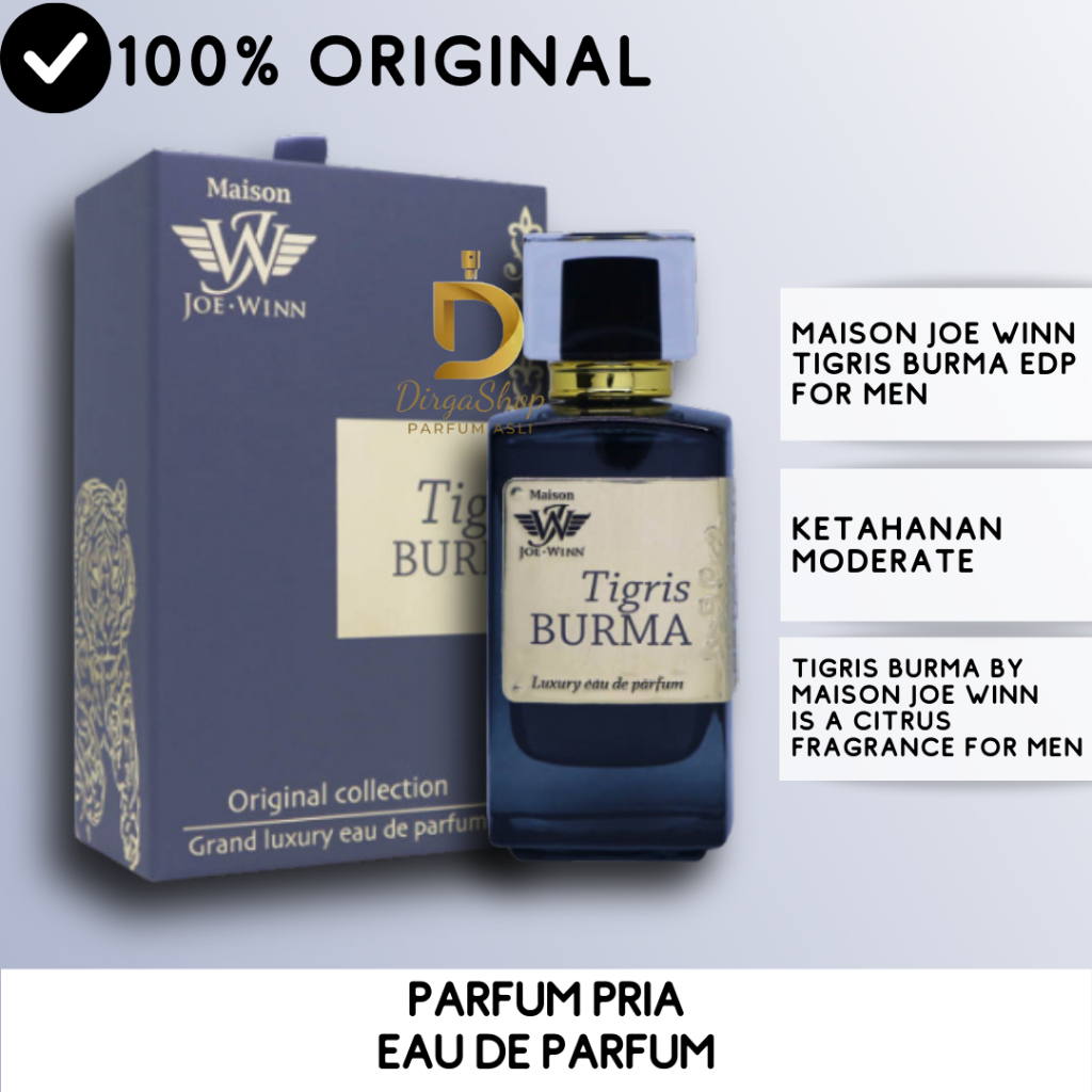 Jual Maison Joe Winn Tigris Burma EDP For Men | Shopee Indonesia
