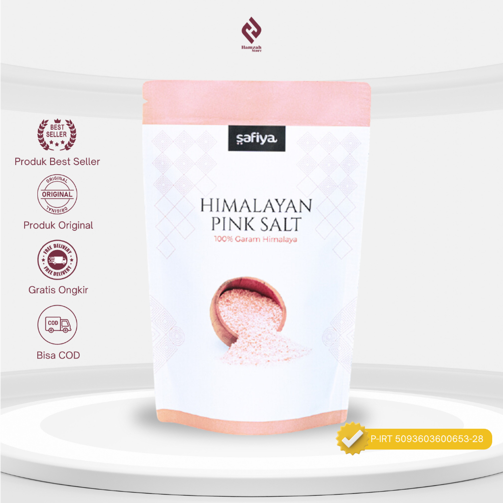Jual Garam Himalaya 250 gr Natural Himalayan Pink Salt Original Safiya ...
