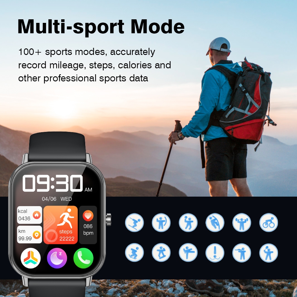 Jual Aolon GTS Ultra Smartwatch Original Running Pace Custom Wallpaper ...