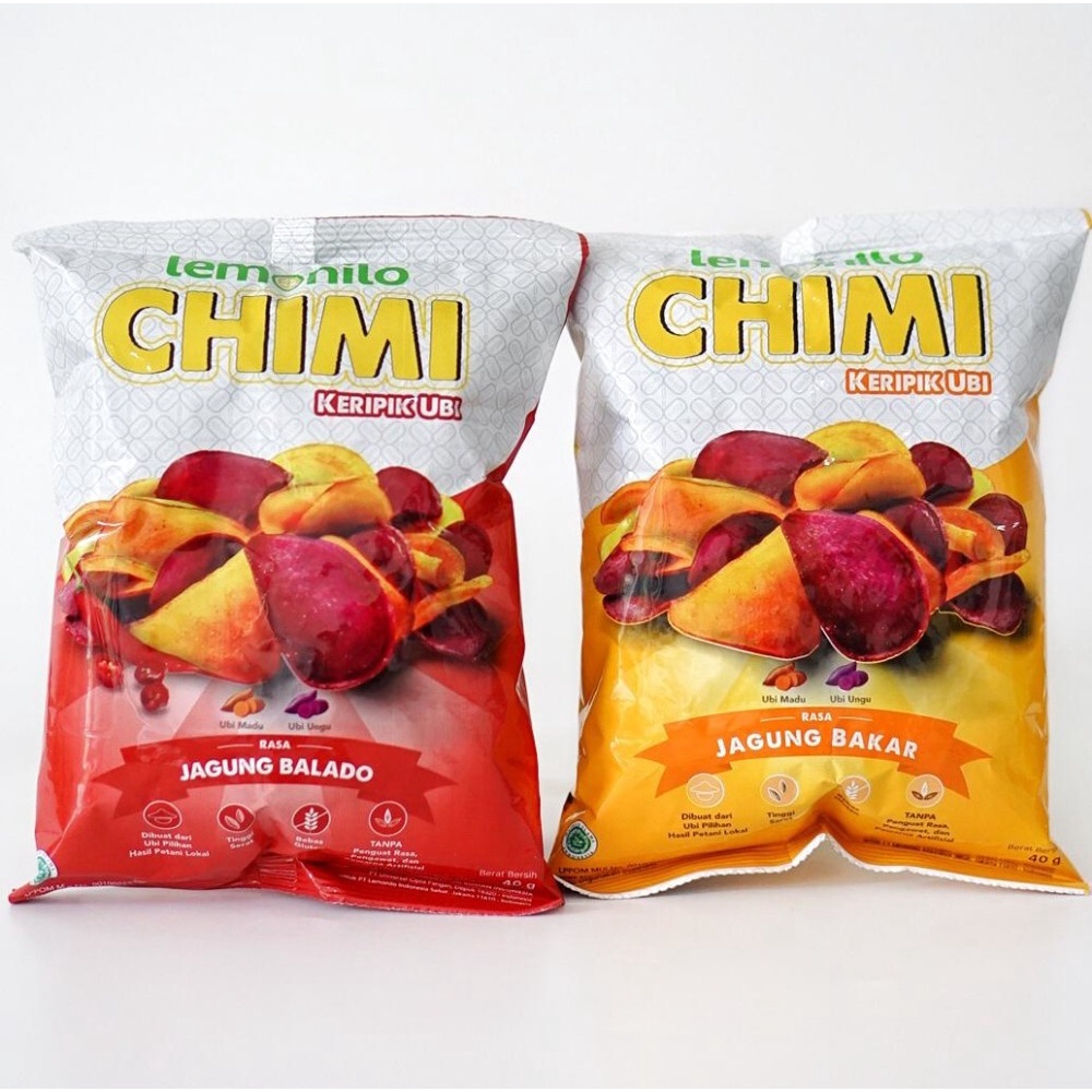 Jual LEMONILO CHIMI KERIPIK UBI 41 GRAM | Shopee Indonesia