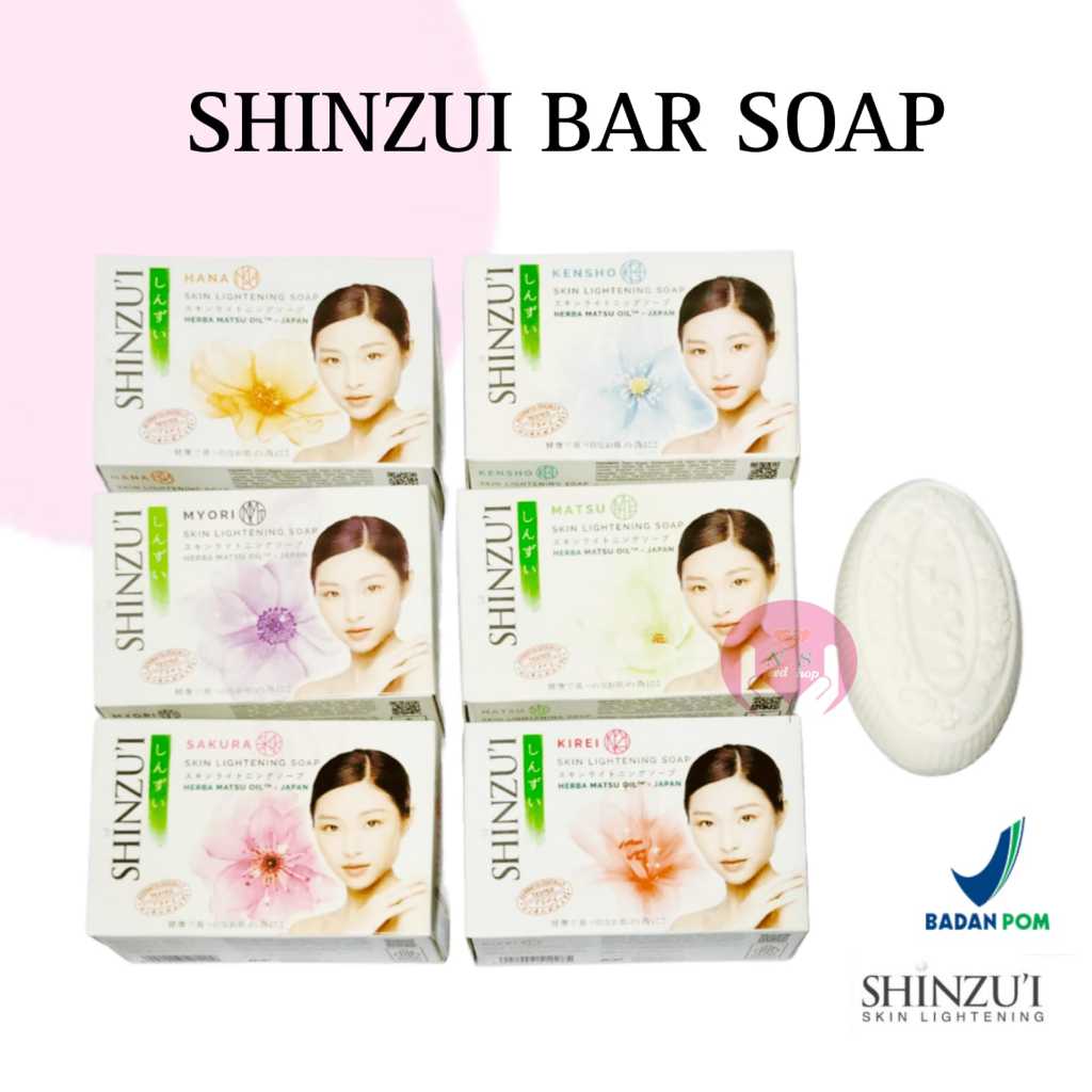 Jual SABUN BATANG SHINZUI / SHINZU'I SKIN LIGHTENING BARSOAP 80 GRAM ...