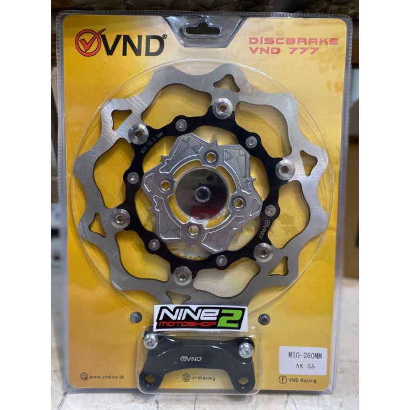 Jual Piringan Cakram Depan Discbrake Disc Racing Floating VND 260mm ...
