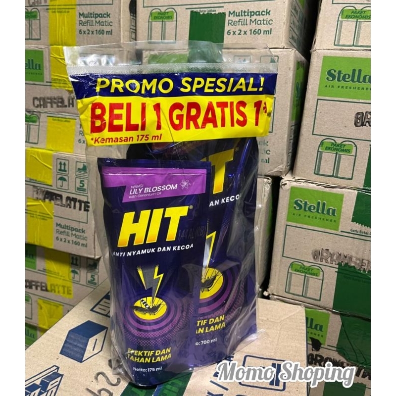 Jual HIT LIQUID ISI ULANG SEMPROTAN NYAMUK | HIT Liquid Pouch Refill ...