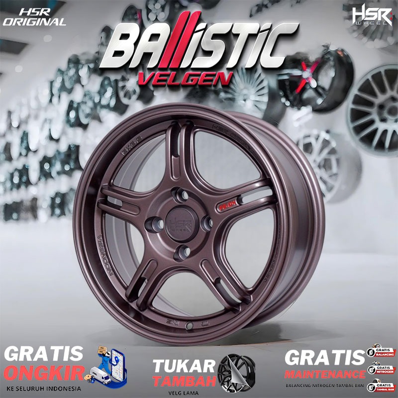 Jual Velg Variasi Mobil Brio, Agya, Ayla DLL Ring 15 Lubang Baut/PCD 4X100 Original HSR Terbaru ...