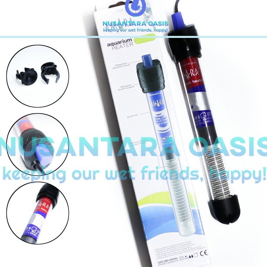 Jual PEMANAS AIR AKUARIUM HEATER RIUM SCAPE AMARA HT 5 1 WATT | Shopee ...