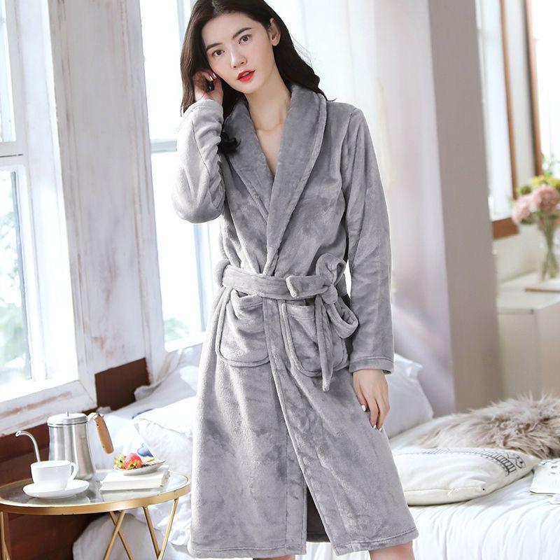 Jual Kimono Handuk Mandi Renang Wanita Pria Dewasa Jumbo Polos Bathrobe ...