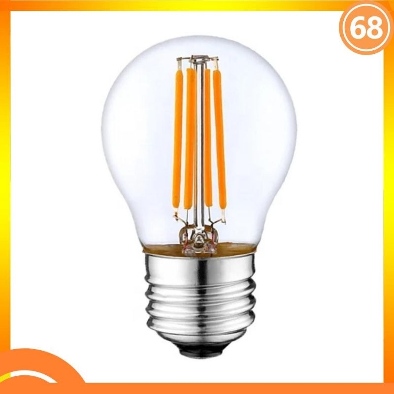 Jual Lampu LED Filamen 2W 4W Bohlam Pijar Edison Cafe Kafe G45 | Shopee ...