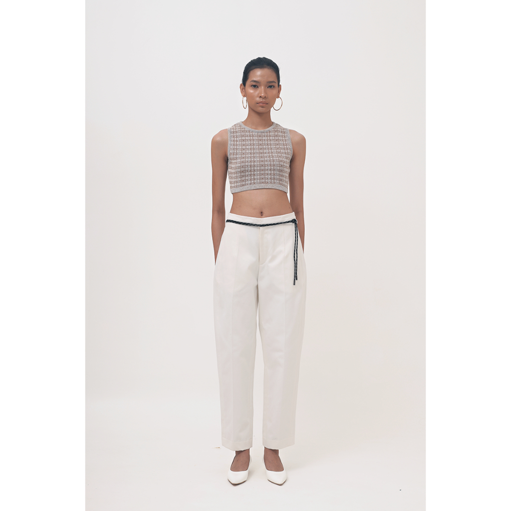 Jual DAY AND NIGHT - White Bond Pants | Shopee Indonesia